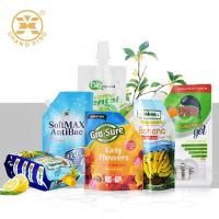 China 150ml 1L 5L Reusable Beverage Detergent Pouch with Spout - PA/PE PET/AL/PE Material Options for sale