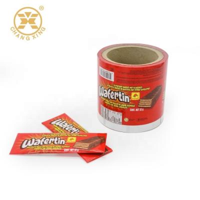 Cina ODM del rotolo laminato borsa della pellicola di polietilene del PE 3in di AL dell'ANIMALE DOMESTICO dell'imballaggio del cioccolato delle barre della proteina 1kg in vendita