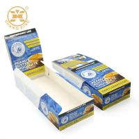 China Custom CMYK White Offset Cardboard Packaging Boxes for 400g Snacks, Cookies & Chocolate with Food Grade Certification for sale