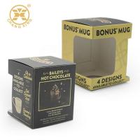China Custom Eco Offset Halloween Cookie Mug Gift Boxes with PET Window 25+ Years Manufacturing Experience ISO Certified for sale