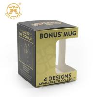 China Custom Eco Offset Halloween Cookie Mug Gift Boxes with PET Window 25+ Years Manufacturing Experience ISO Certified for sale