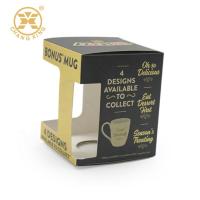 China Custom Eco Offset Halloween Cookie Mug Gift Boxes with PET Window 25+ Years Manufacturing Experience ISO Certified for sale