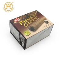 China Custom Chocolate Bar Boxes with Dustproof White Cardboard Packaging for Snack Subscription Services for sale