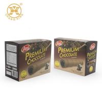 China Custom Chocolate Bar Boxes with Dustproof White Cardboard Packaging for Snack Subscription Services for sale