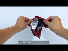 Aluminum Foil Stand Up Pouch Coffee Bean Tea Bag Food Packaging Bag Self-Standing Packing Bag