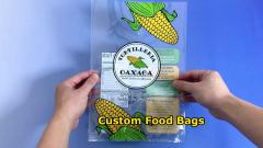 Custom Food Grade Sealed Bags For Rice Flour Nuts