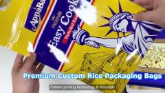 Custom Food Grade Rice Packaging Bags for Your Brand