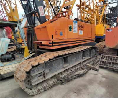 Cina Operazioni di sollevamento fluide e sicure con gru da 50 tonnellate usate KH180 in vendita