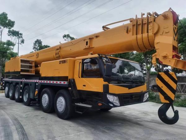 Quality XCMG QY100 Mobile Crane for Construction Machinery Used and Max. Lifting Height for sale
