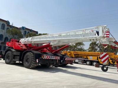 China Gebruikte vrachtwagenkraan TR500EX met MOOG-hydraulische cilinder Te koop