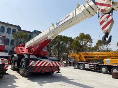 China Gebruikte vrachtwagenkraan TR500EX met MOOG-hydraulische cilinder Te koop