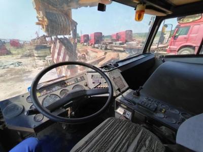 China Cummins Engine Liebherr 160T Used Truck Crane for Building Engine Pump Technical Sales for sale