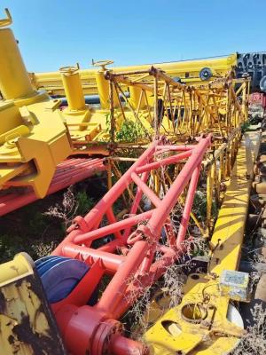 China Cummins Engine Liebherr 160T Used Truck Crane for Building Engine Pump Technical Sales for sale