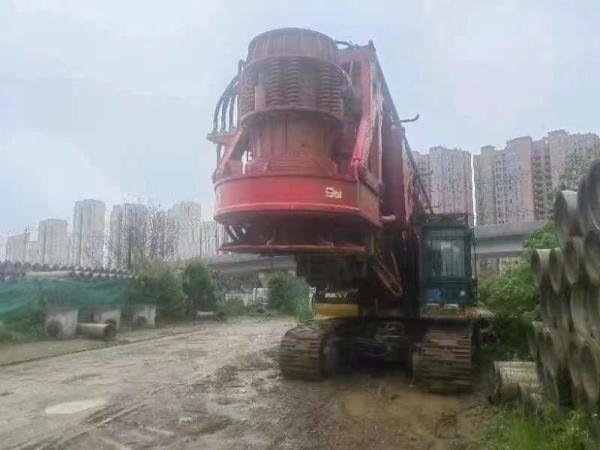 Quality Max Drilling Depth of 64M and 63000 KG Capacity Used SAN Rotary Rig SR285 for sale