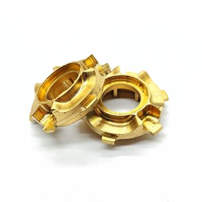 China Irregular CNC Brass Parts Automotive CNC Mechanical Parts anodizing for sale