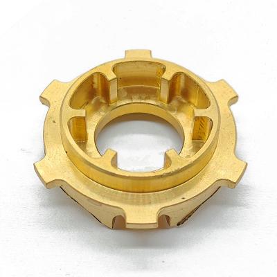 China Irregular CNC Brass Parts Automotive CNC Mechanical Parts anodizing for sale