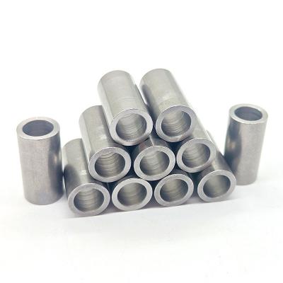 China Anodized Round Coupling Nut Long Coupling Nut Thickening Without Threaded for sale