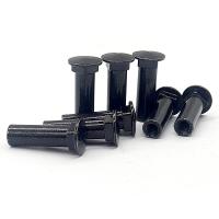 Quality High Precision Internally Threaded Rivets Black Anodized Aluminum Rivets for sale