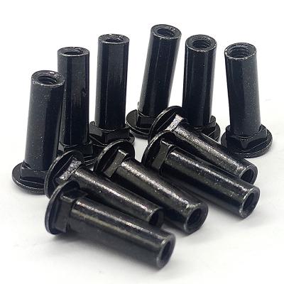 중국 고 정밀성 내부로 힌트 된 리빗 검은 색 애노디제 알루미늄 리빗 사용자 정의 판매용