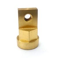 China OEM CNC Precision Turned Components Anodized Brass Precision Components for sale