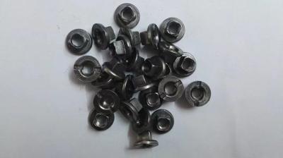 China Black Titanium Oxide Textile Ceramic Eyelet Spinning Guide Titanium Dioxide TiO2 Ceramic Eyelet Wire Guide Alumina Ceramic Guide Eyelet For Cap Machinery for sale