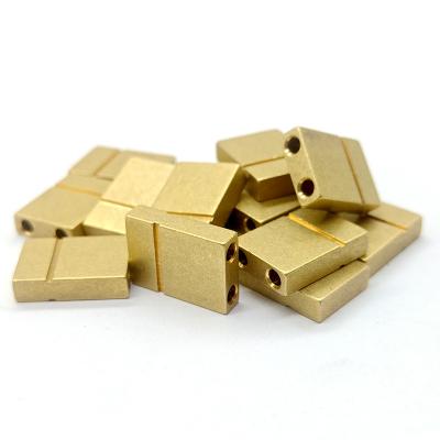 China Custom CNC Machining of Brass Non-Standard Parts Brass Hardware Components Manufacturer for sale