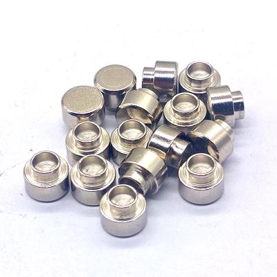 China Nickel Coated Iron Rivets For Wall Mount Hangers 7.5x6mm Precision Fastener OEM Service for sale