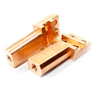 China CNC Customized Copper Contact Block – Precision Machined Electrical Connector for Power Equipment for sale