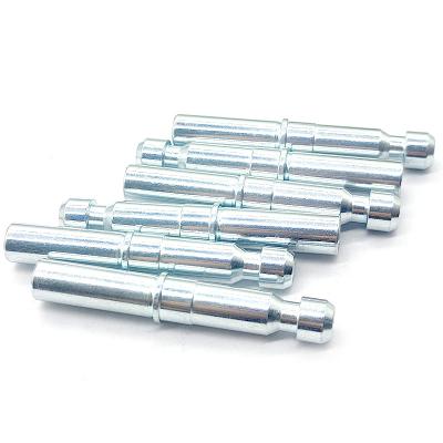 Chine Goupille de verrouillage en acier zingué usinée CNC sur mesure avec extrémité filetée à vendre