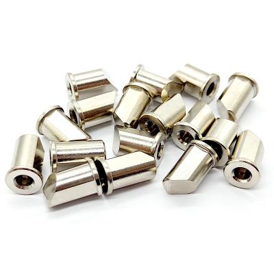 中国 カスタム製のCNC機械製のニッケル付ヘックスフラングススレッド挿入物 販売のため