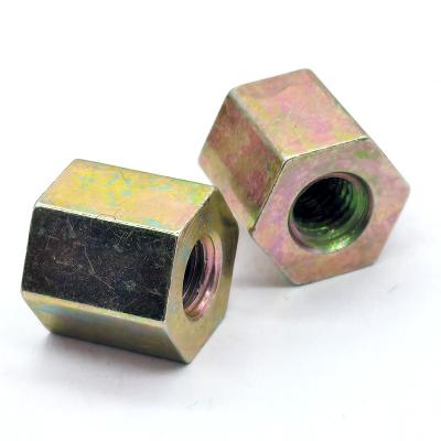 China Hexagonal Long Spacer Nuts with Color - Zinc Plating, Through - Hole Extended Fastening Components for Industrial Assembly for sale