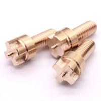 China High-Performance Custom Brass Threaded Fastener – Optimized for Precision Electronics & Automotive Engineering for sale