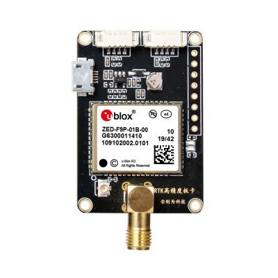 China ZED-F9P RTK GNSS GPS Module Development Board with Multi-GNSS Support for sale