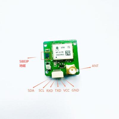 China RTK module integrated with geomagnetic integrated board card for sale