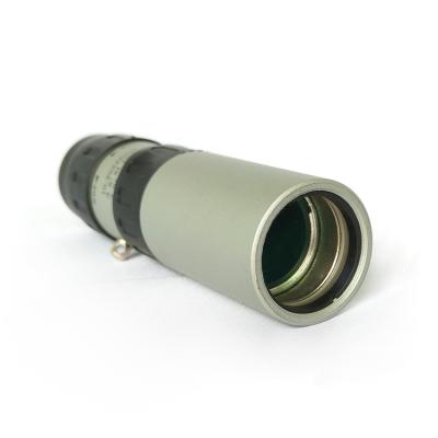 Cina 10-30x25 telescopio tenuto in mano monoculare, cannocchiale regolabile dello zoom della lente di FMC in vendita