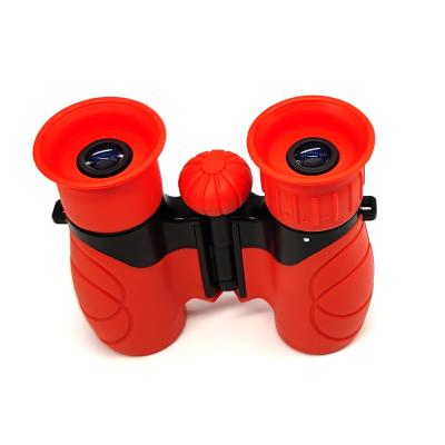 Cina Gioco rosso di Toy Binoculars For Kids Outdoor del bambino 10x22 in vendita