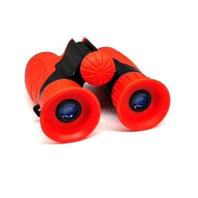 Cina Gioco rosso di Toy Binoculars For Kids Outdoor del bambino 10x22 in vendita