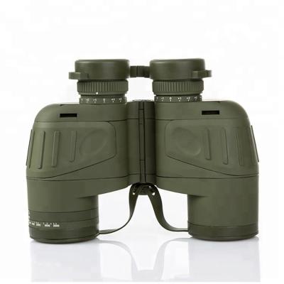 China 10x50 militaire Marine Binocular Telescope Fogproof With-Afstandsmeter Te koop