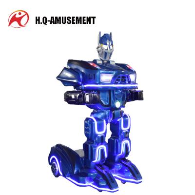China new design rc electric robot toys mini robot amusement park ride on robot for kids for sale