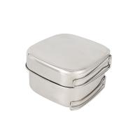 China H6.8CM Camping Cooking Set D14.7CM Stainless Steel Camping Cookware 6pcs/Set for sale