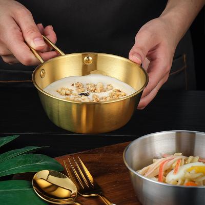 China O Cookware 304 de aço inoxidável ajusta a bacia para servir Makgeolli à venda