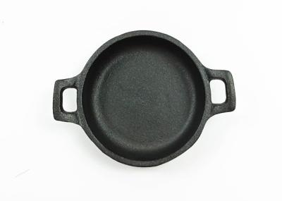 China Klassiker würzte vor Roheisen-Bratpfanne 24cm mit zwei Seitengriffen zu verkaufen