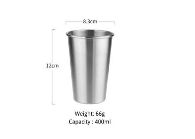 Cina Cuatom Silver 304 Stainless Steel Cup Set Lavatrice di piatti Sicuro antigraffi in vendita