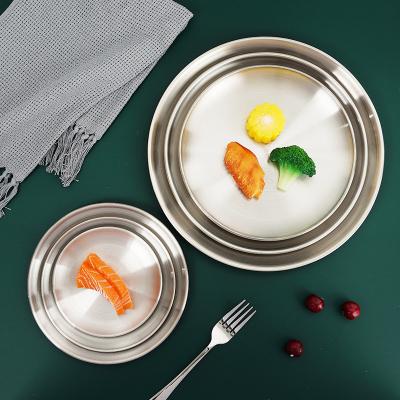 China Schotels 7/8/9/10cm van 304/201 de Reeksensaus van Roestvrij staalcookware Te koop