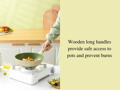 China Het veelzijdige van de Wokpan with flat bottom and van 12Inch Chinese Hittebestendige Handvat Te koop