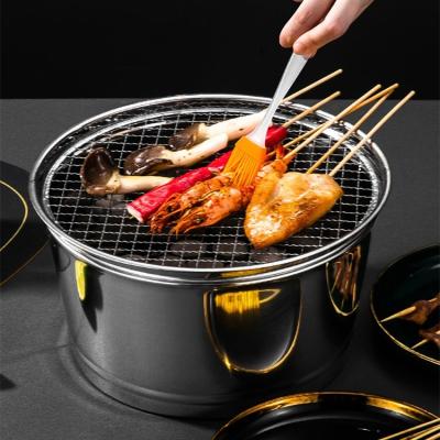 Cina Stufa da barbecue portatile in acciaio inossidabile da 29 cm per campeggio in vendita