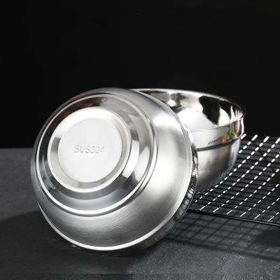 Cina Scalette lucide in acciaio inossidabile 304 a doppia parete per cucina in vendita