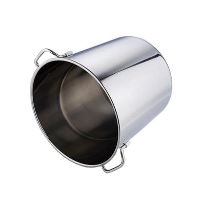 China Large Capacity 304 Stainless Steel Soup Pot With Lid for sale
