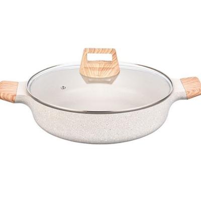 Cina 10-Piece Non-Stick Aluminum Pot Medical Stone pot Set in vendita