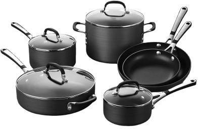 China OEM Stainless Steel casserole ＆ Frying Pan 12 Piece Set for sale